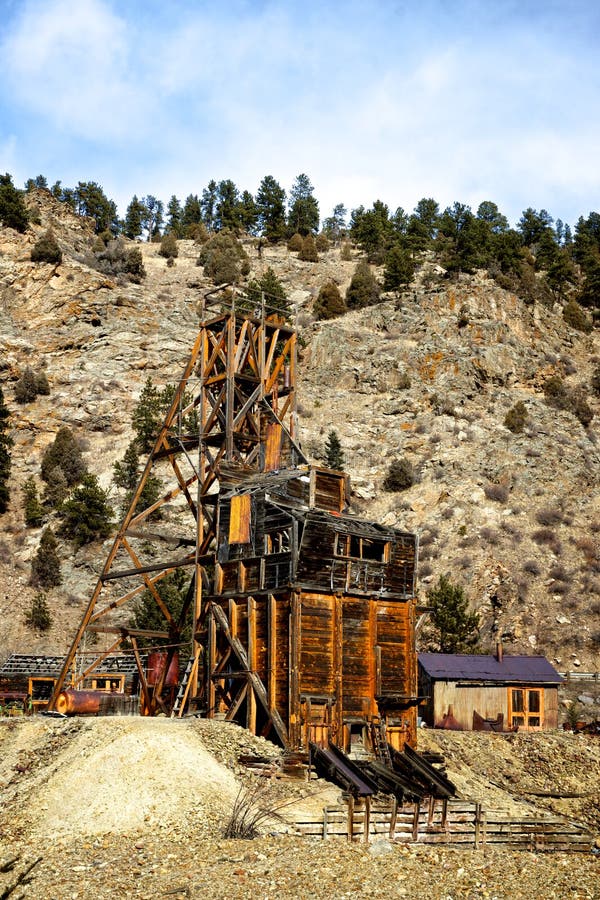The Antique Gold Mine stock image. Image of colorado - 19423191