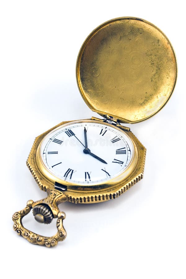 Beautiful Antique Pocket Watch Stock Photo - Image of gold ...