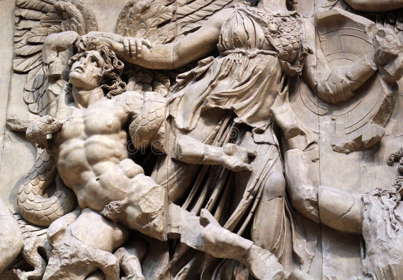 Antique greece sculpture stock image. Image of restoration - 29243773