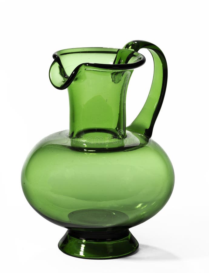 Antique green water jug stock photo. Image of vintage - 143512386