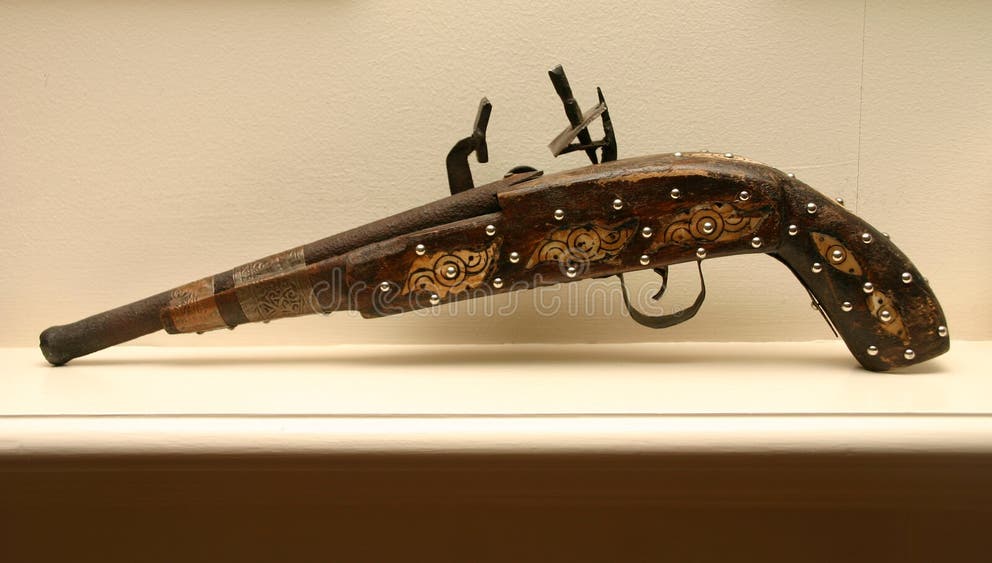 Antique gun stock photo. Image of antiques, firearm, metal - 1264142