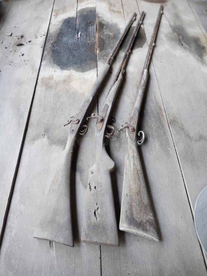 An Antique Gun that Was Made by Hand Stock Photo - Image of weapon ...