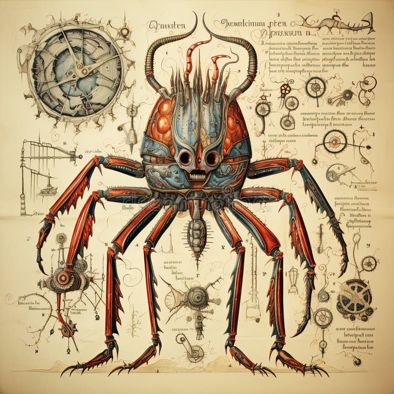 Antique Handwritten Codex Illustration. Stock Illustration ...