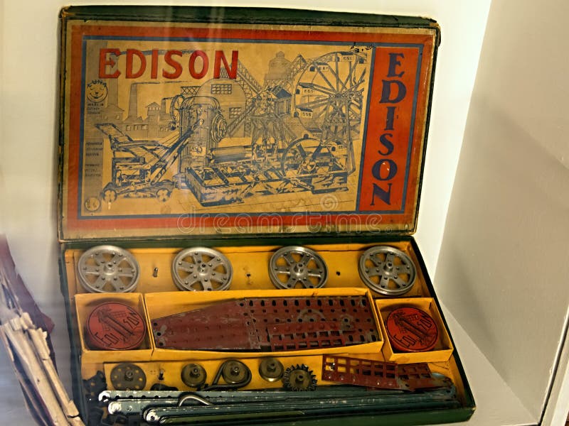 Antique Historical Children S EDISON Editorial Stock Photo - Image of ...