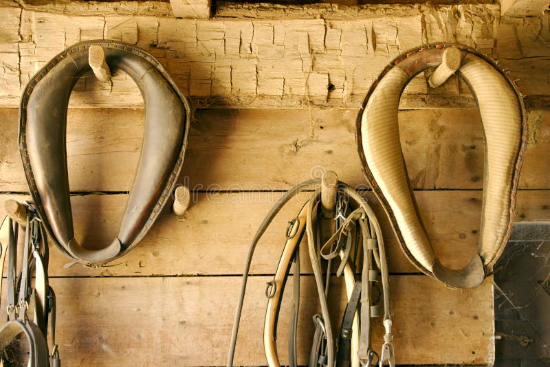 Antique horse collar stock image. Image of hanging, horse - 61289205