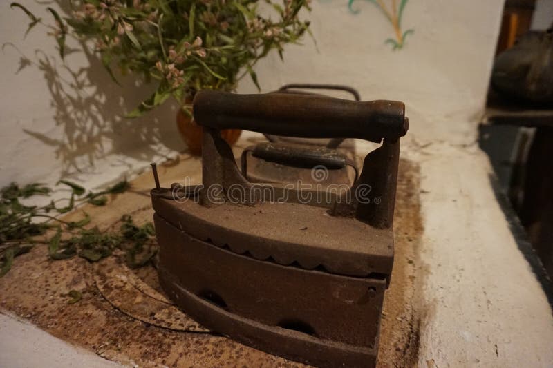 Antique Household Items from the Early 20th Century Stock Image - Image ...