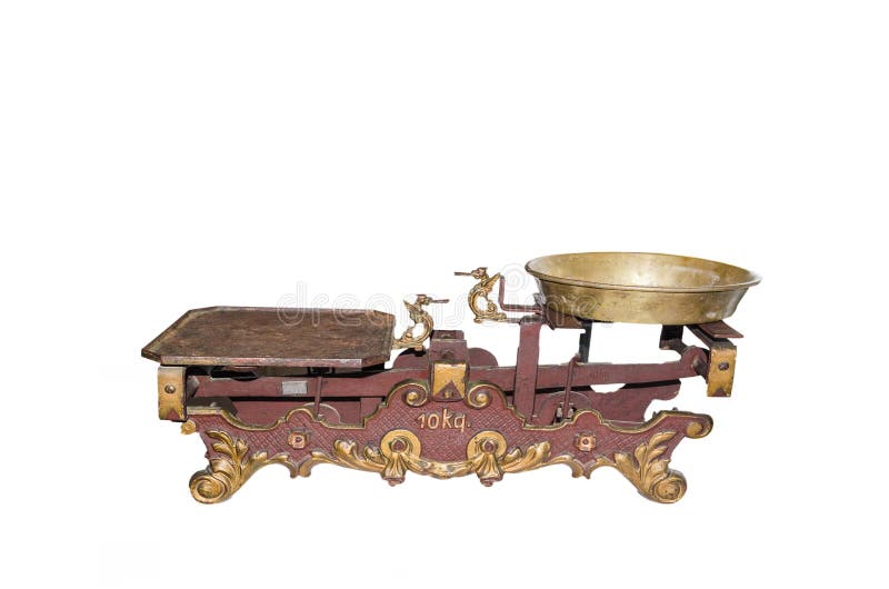Antique household scale stock image. Image of historical - 59294213
