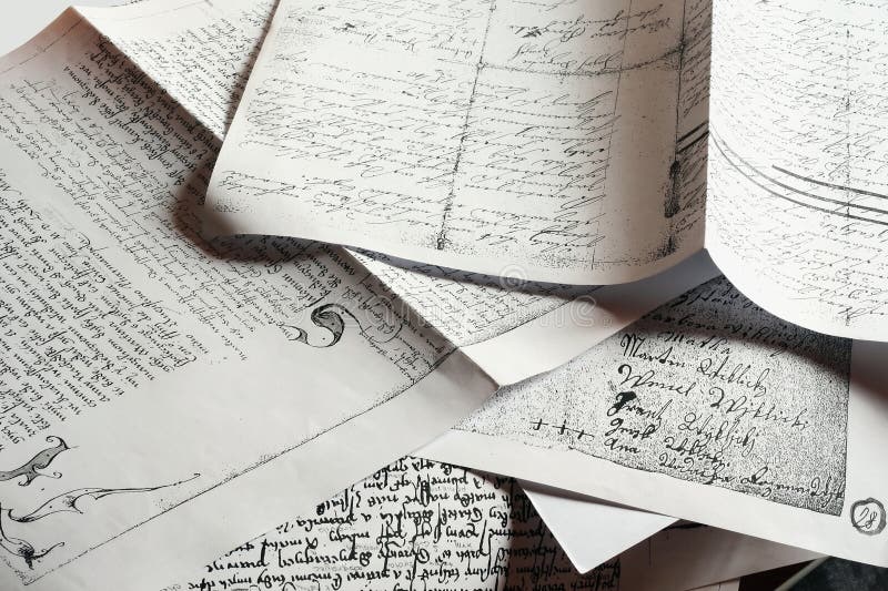 Antique ink handwriting stock photo. Image of calligraphy - 2938734