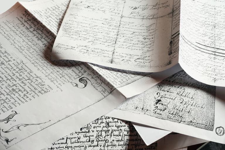 Antique ink handwriting stock photo. Image of calligraphy - 2938734