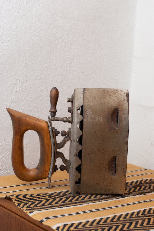 Antique iron stock image. Image of vintage, retro, decoration - 22223275