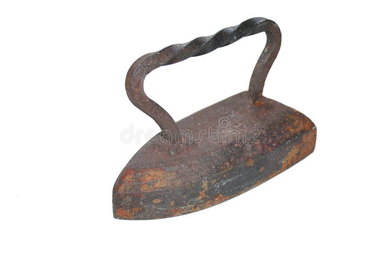 Antique iron stock image. Image of linen, isolated, iron - 8211671