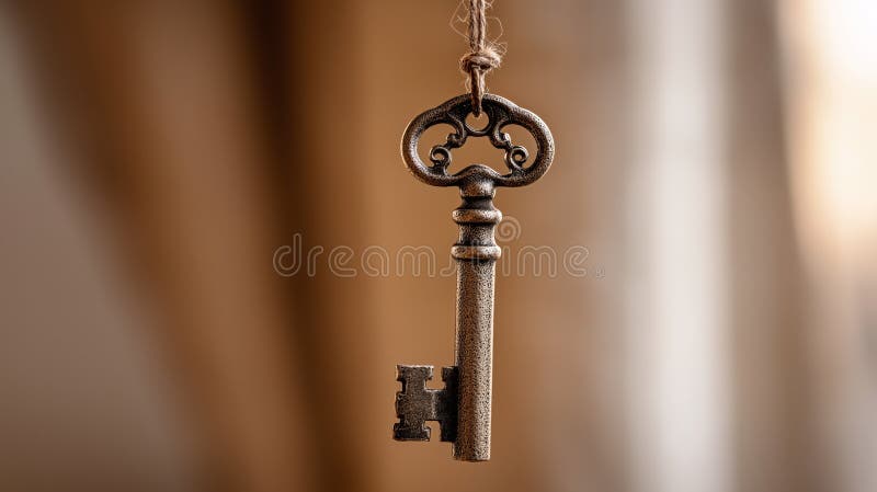 Antique Key: Symbolic of Unlock Possibilities and Access Secret ...