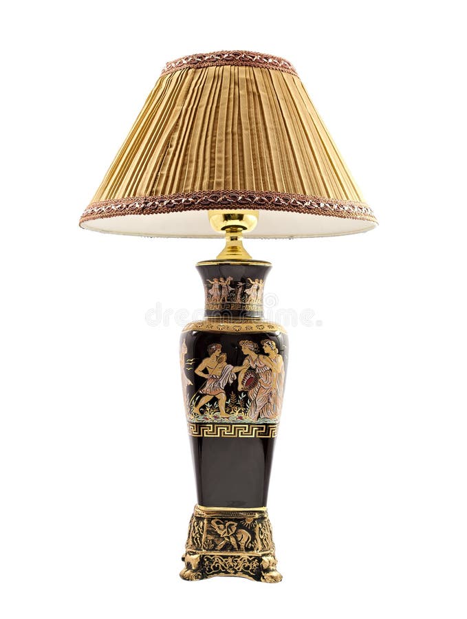 Antique lamp stock photo. Image of brown, ancient, decoration - 36184412
