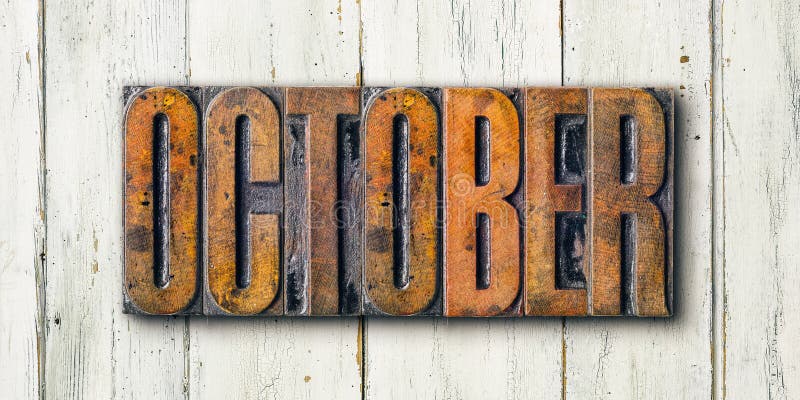 Antique Letterpress Wood Type Printing Blocks on a White Backgound ...