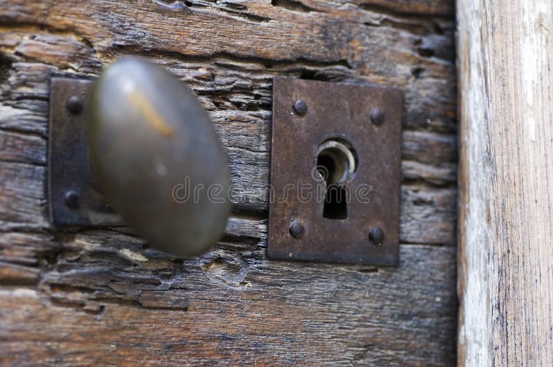 Antique lock stock photo. Image of door, lock, detail - 2968172