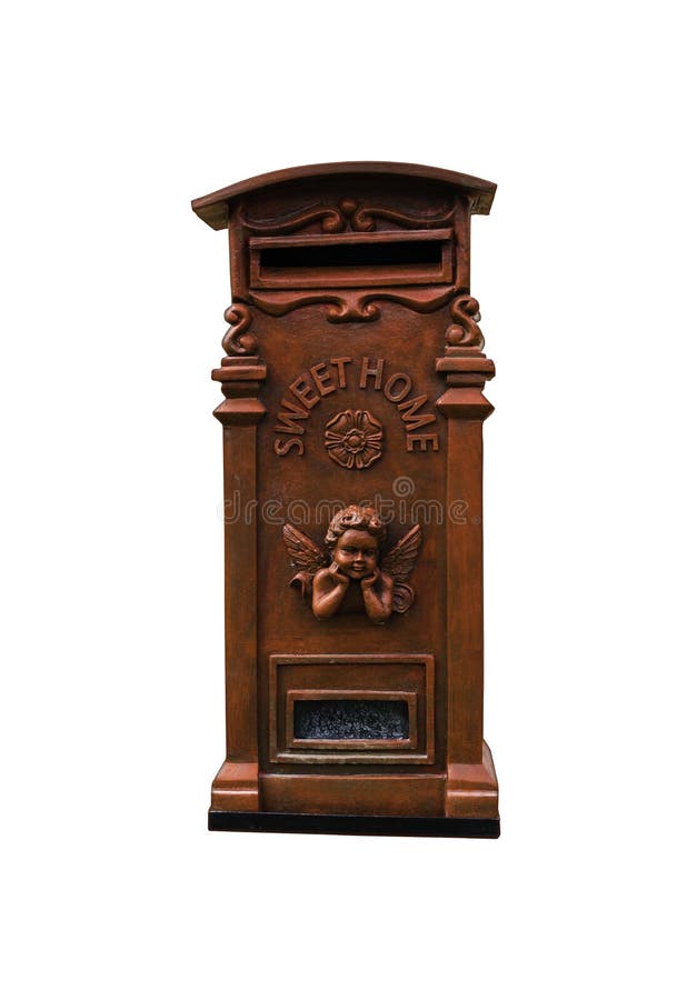Antique mailbox stock image. Image of antique, mailbox - 45322057