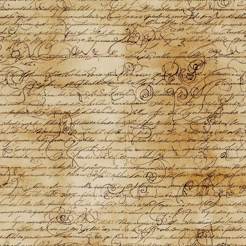 Antique Manuscript Texture. AI Generated Stock Illustration ...