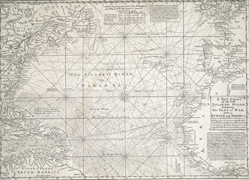 Atlantic Map Stock Illustrations – 14,406 Atlantic Map Stock ...