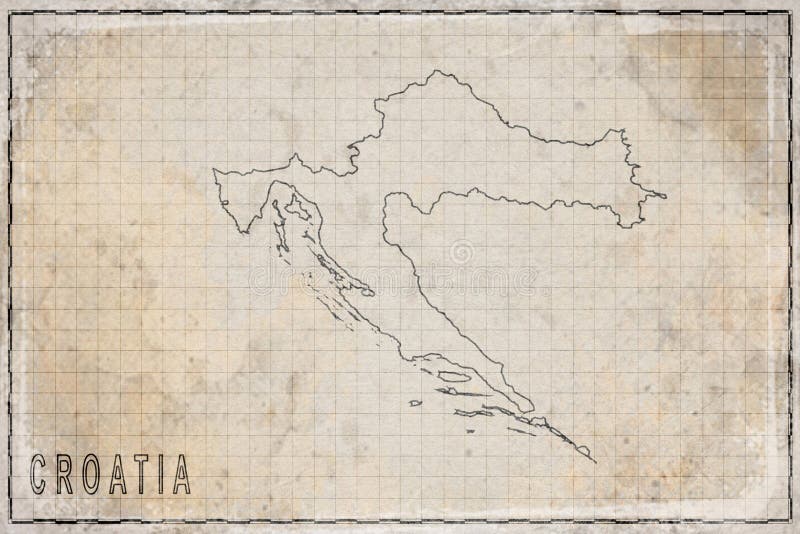 899 Croatia Country Map Stock Photos - Free & Royalty-Free Stock Photos ...