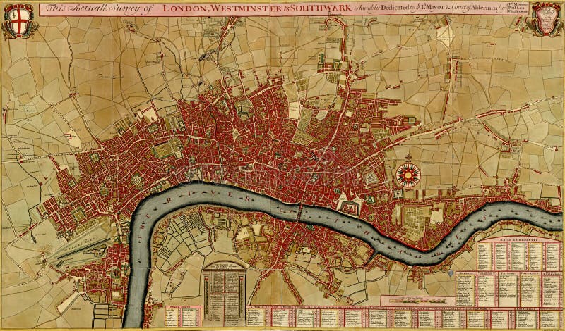 Ancient London map editorial photo. Illustration of medieval - 15904691