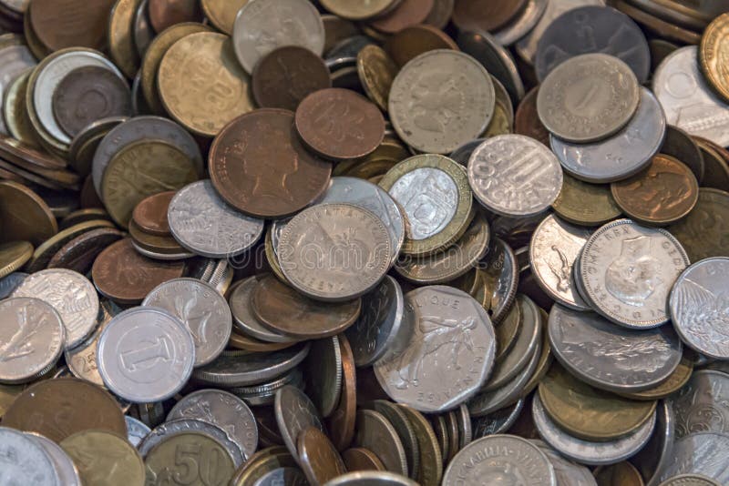 Antique metal money stock photo. Image of money, ancient - 118647678