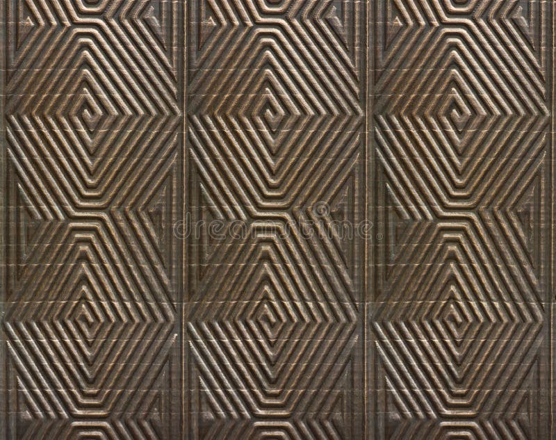 Antique Metal Pattern Geometric Motive Stock Photos - Free & Royalty ...