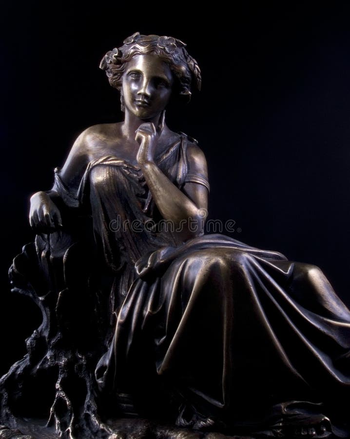 Roman muse of music editorial image. Image of ancient - 8042610