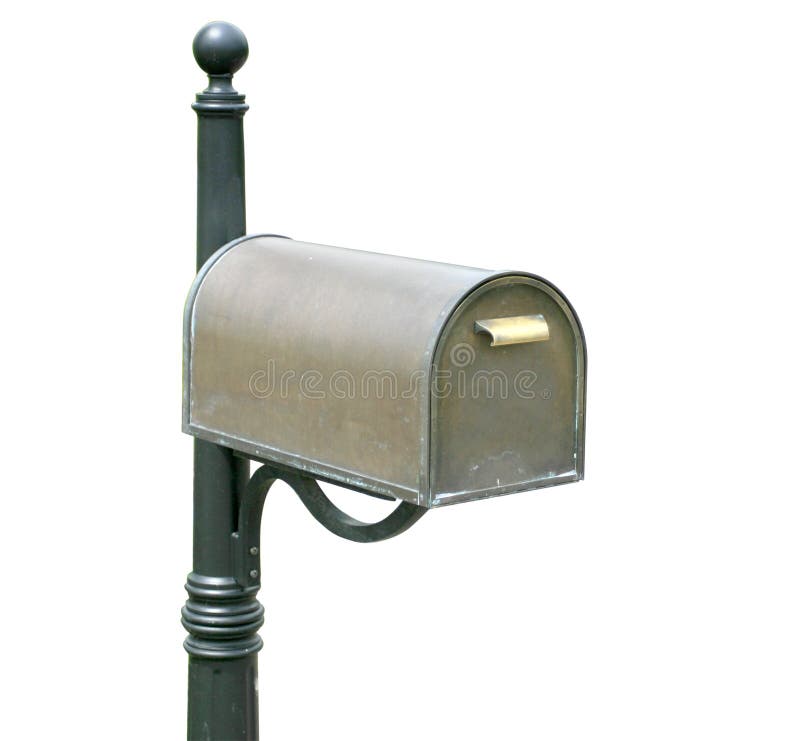 Antique mailbox stock image. Image of antique, mailbox - 45322057