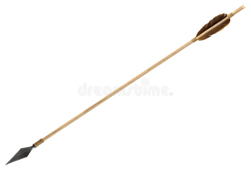 Antique old wooden arrow stock image. Image of background - 43157089