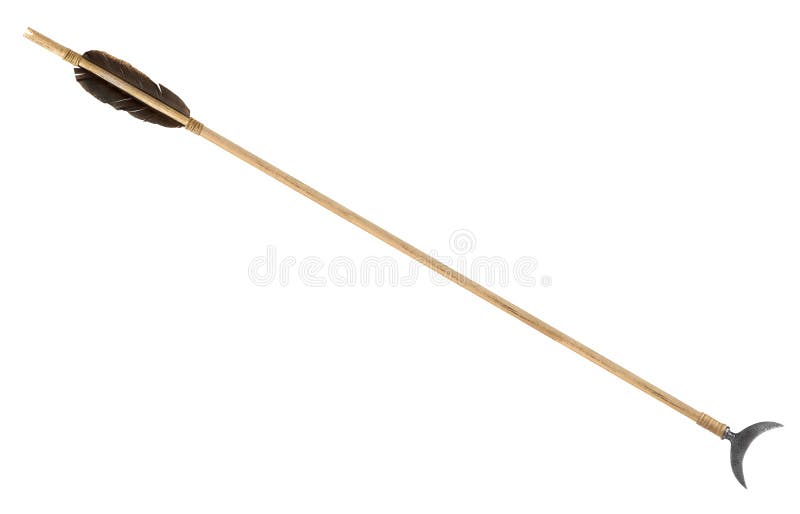 Antique old wooden arrow stock image. Image of background - 43157089