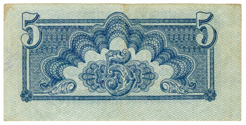 Old Paper Banknote Money Niger Stock Image - Image of business ...