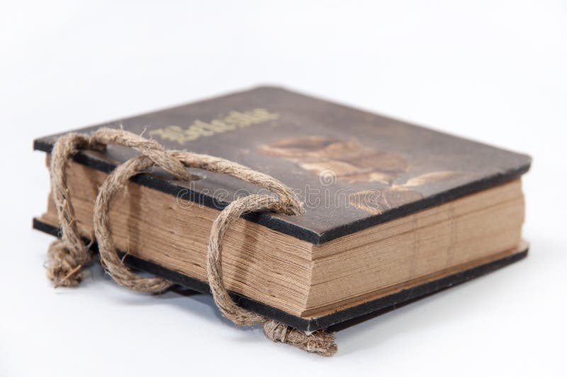 Antique Paper Notes with Rope Stock Image - Image of reminder, diary ...