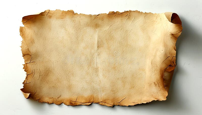 Antique Parchment with a Rustic Appearance Awaiting Creative Expression ...