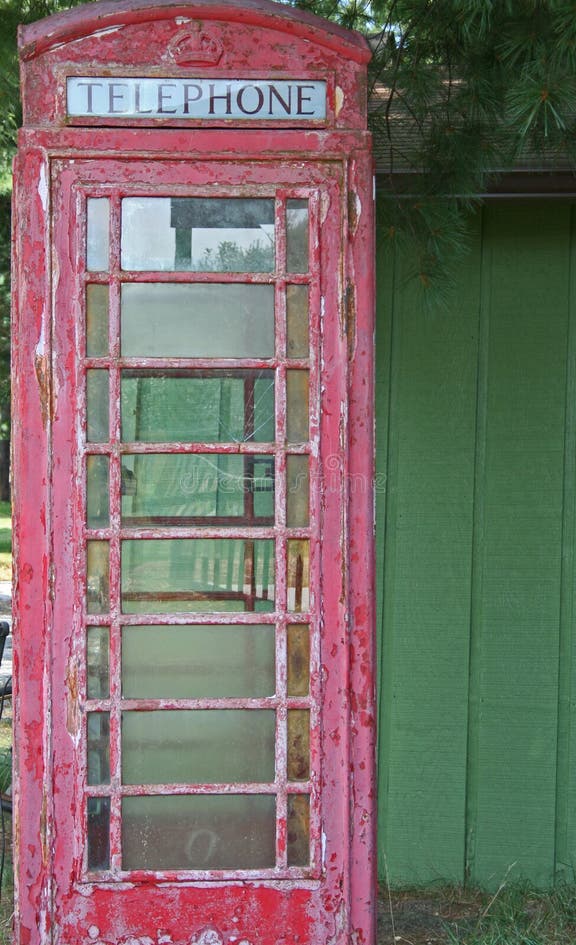 Antique phone booth stock photo. Image of glass, booth - 1204828