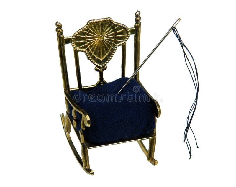 Antique Pin Cushion As a Chair Stock Photo - Image of chair, sharp ...