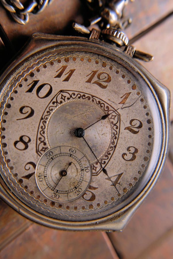 Antique pocket watch stock image. Image of hands, used - 2850797
