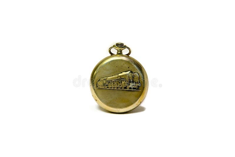 Antique Pocket Watch Back Side. Picture Image: 1785136