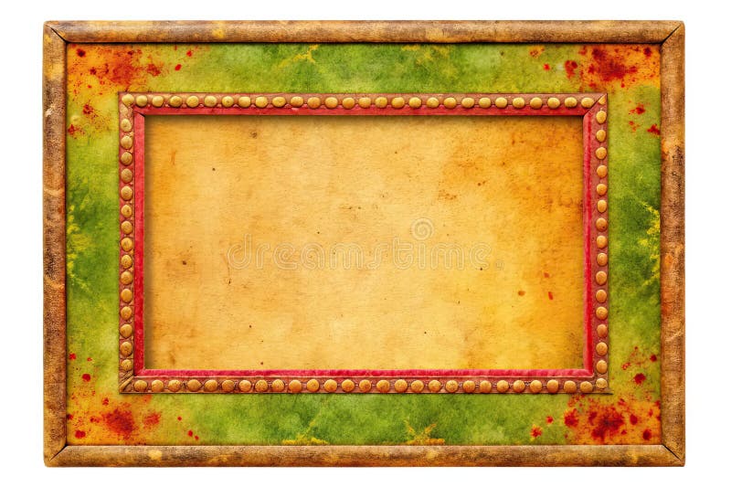 Antique Postcard Border Frame a Vintage Design Element for Your Graphic ...