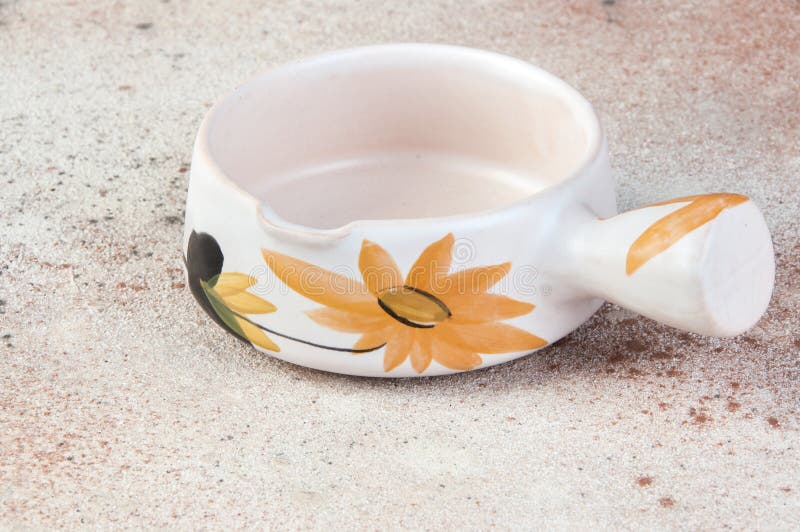 Antique pottery ladle stock image. Image of copy, cuisine - 172023059