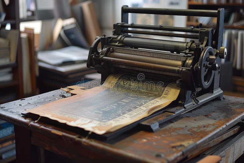 1,851 Antique Printing Press Stock Photos - Free & Royalty-Free Stock ...