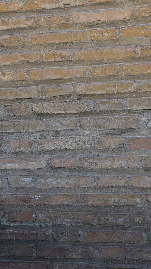 Antique Rectangular Brick Wall Texture Stock Photo - Image of ...