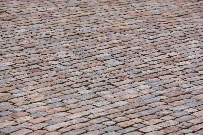 Antique Red Color Paving Stone. Copyspace Stock Photo - Image of ...