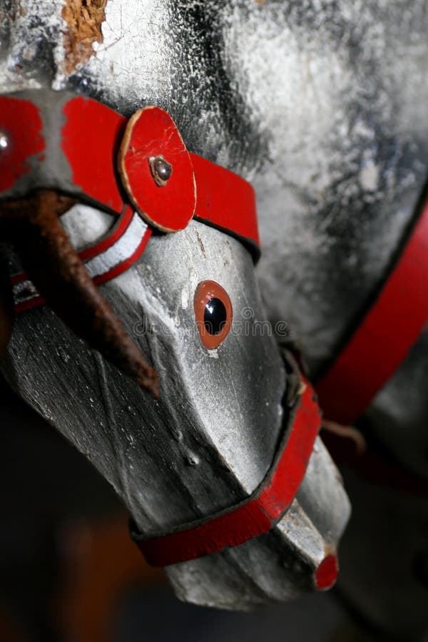 Antique Rocking Horse stock image. Image of antiques, rodeo - 4319937