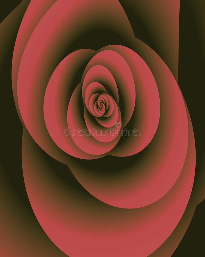 Antique rose stock illustration. Illustration of pattern - 1305683