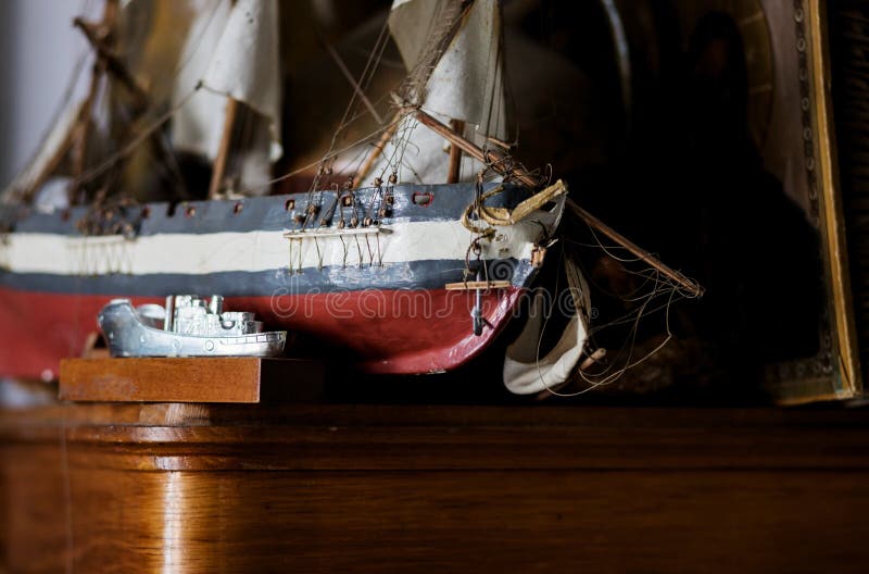 Antique sail boat stock photo. Image of engine, attack - 268490074