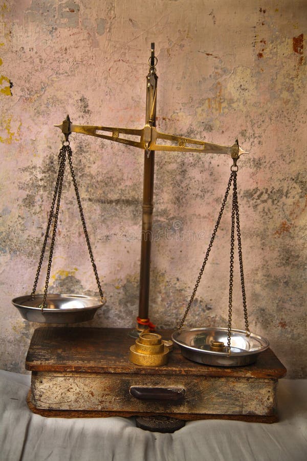 Antique Scale in a Vintage General Store Stock Photo - Image of vintage ...