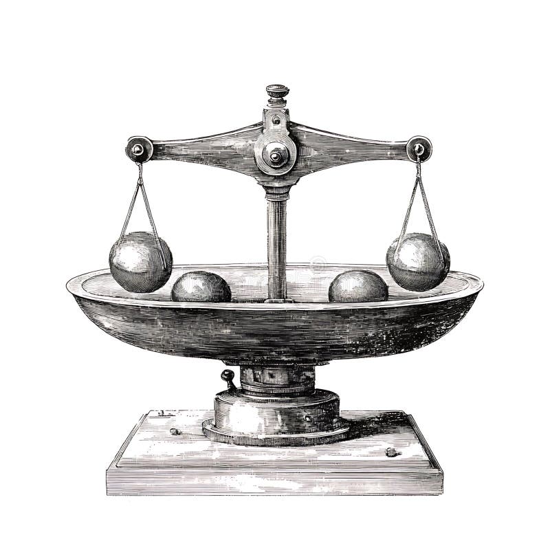 Balance Scale Sketch