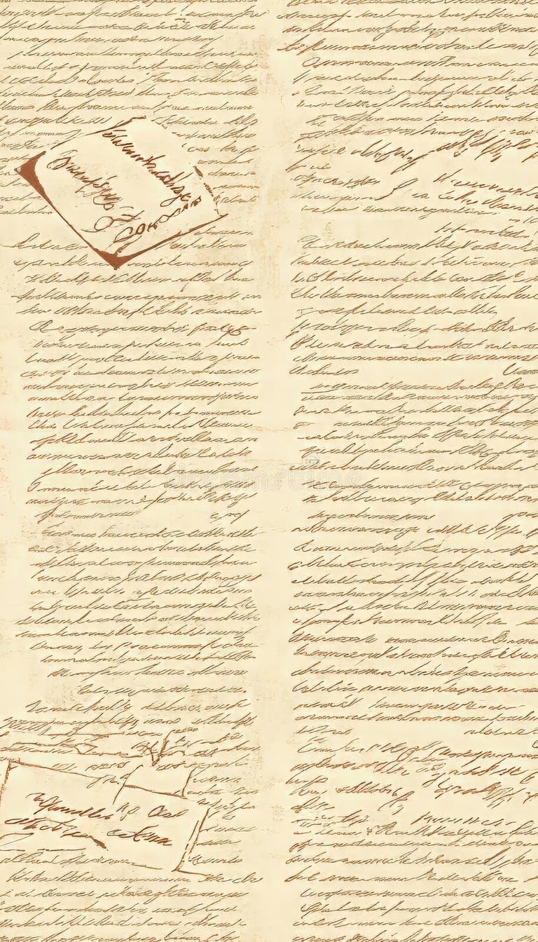 Old Cursive Writing Background Stock Illustrations – 500 Old Cursive ...