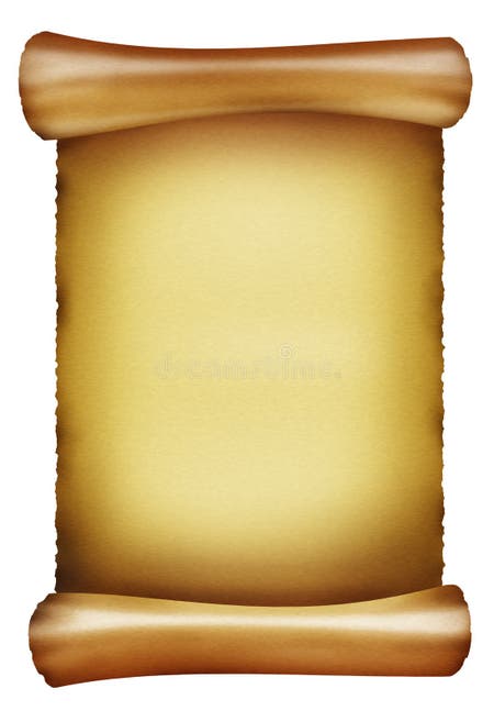 Antique Paper Scroll Announcement Document Stock Illustrations – 1,495 ...