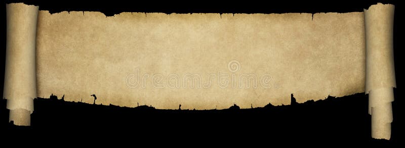 Parchment rolls stock vector. Illustration of grunge, icon - 9551853